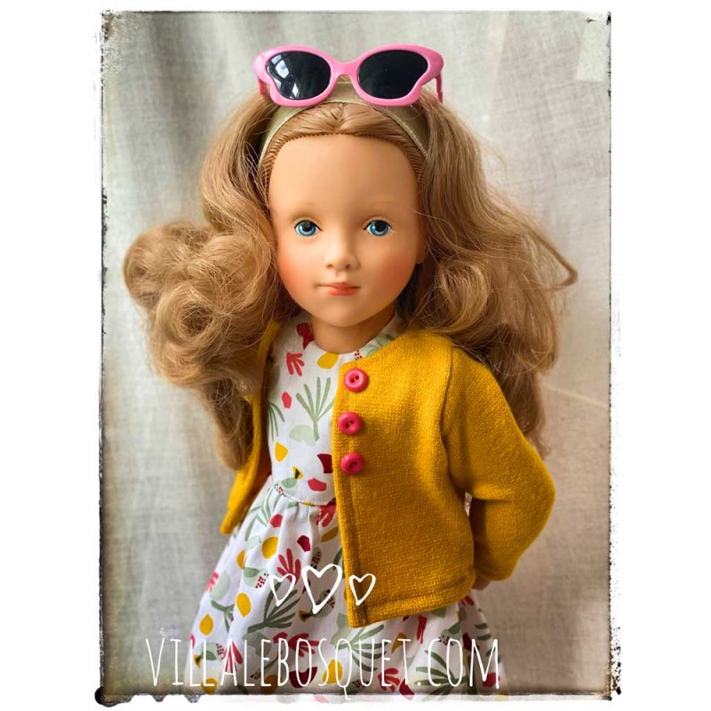 AMBRE POUPEE STARLETTE PETITCOLLIN - Poupée à jouer Sylvia Natterer