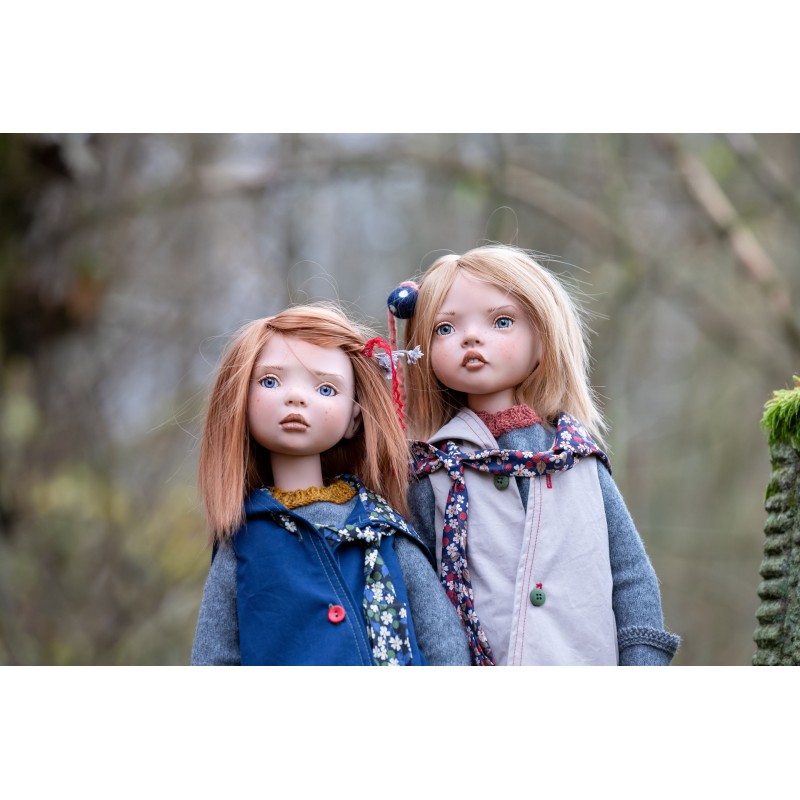 CHIHIRO3 ZWERGNASE POUPEE D'ARTISTE COLLECTION AUTOMNE 2023