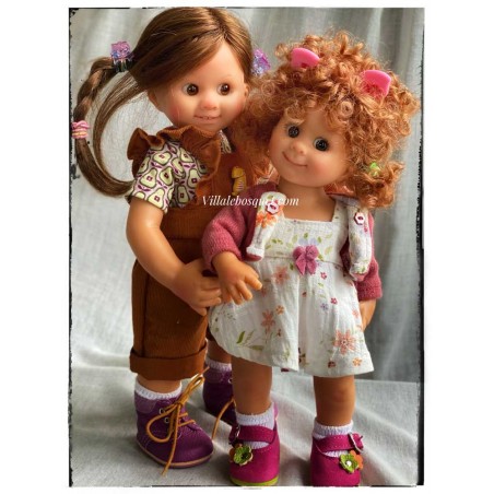 Adorable Müller Wichtel dolls by Schildkröt made in Germany.