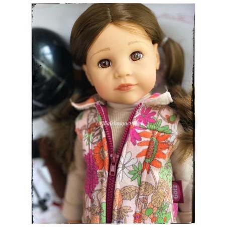 HANNAH AIME MONTER A CHEVAL, POUPEE GÖTZ 24 - poupée à jouer GÖTZ