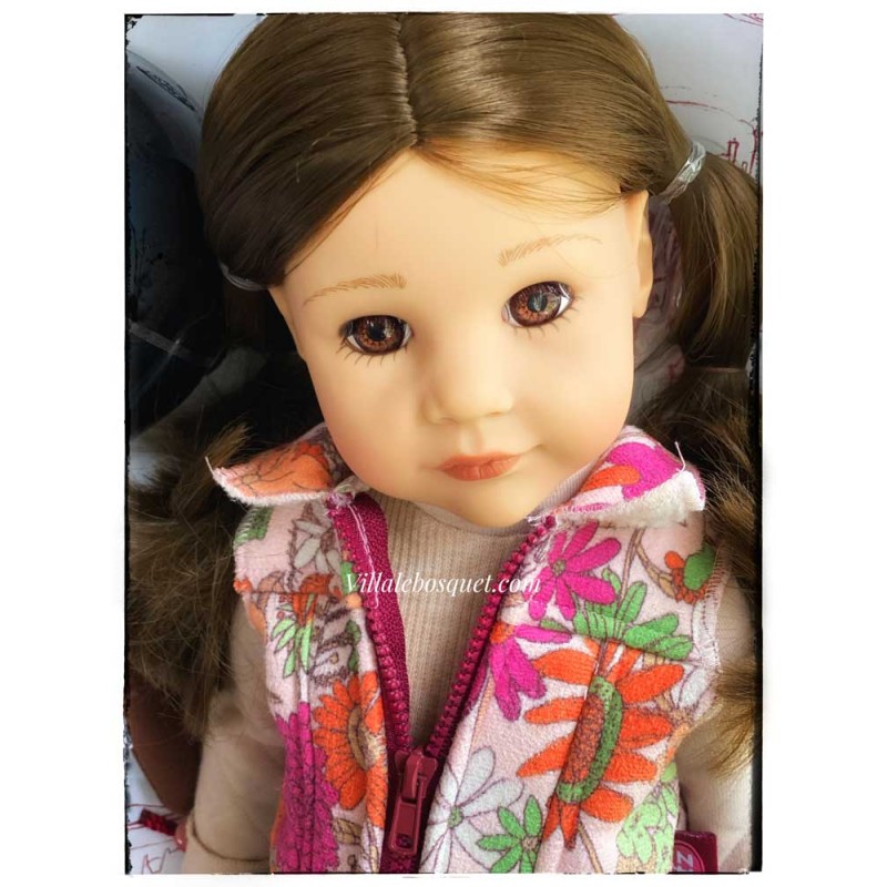 HANNAH AIME MONTER A CHEVAL, POUPEE GÖTZ 24 - poupée à jouer GÖTZ