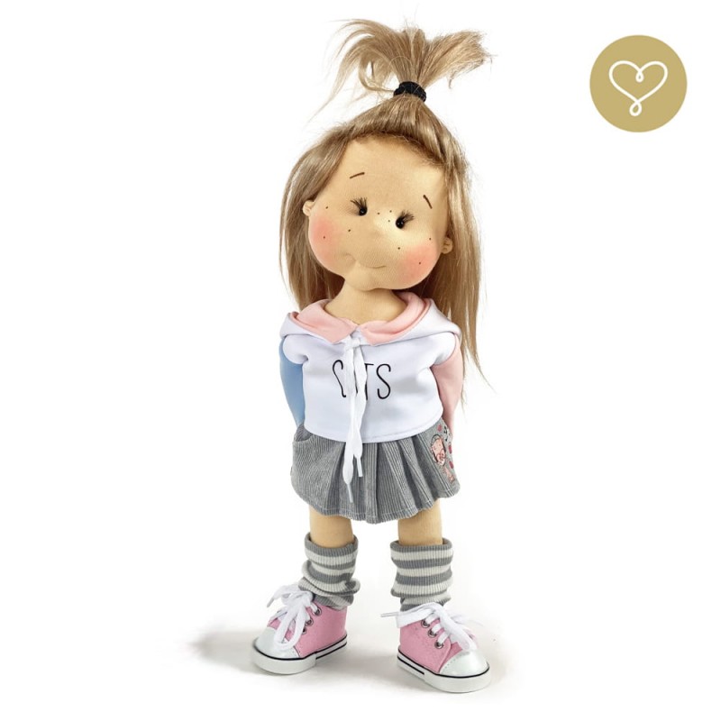 Lullu Dolls, Poupées à jouer en tissu de qualité supérieure, fabriquée ...