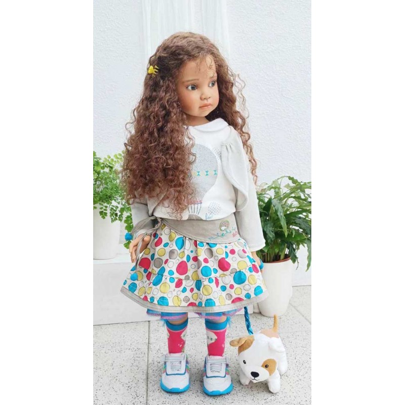 PAULINE d'ANGELA SUTTER - poupée d'artiste unique d'Angela Sutter