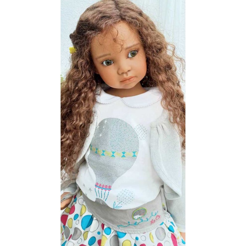 PAULINE d'ANGELA SUTTER - poupée d'artiste unique d'Angela Sutter