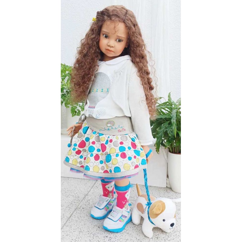 PAULINE d'ANGELA SUTTER - poupée d'artiste unique d'Angela Sutter