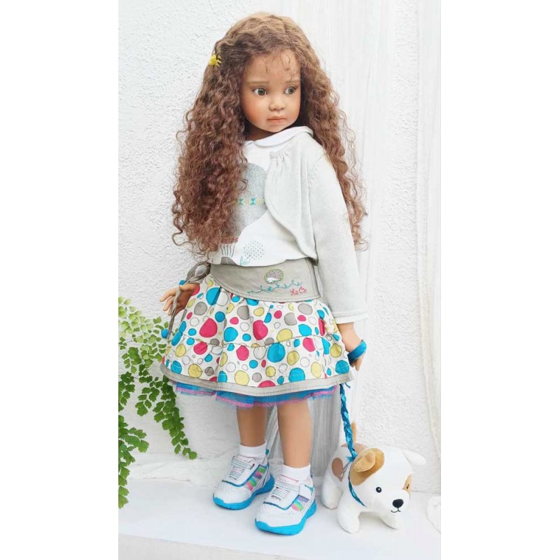 PAULINE d'ANGELA SUTTER - poupée d'artiste unique d'Angela Sutter