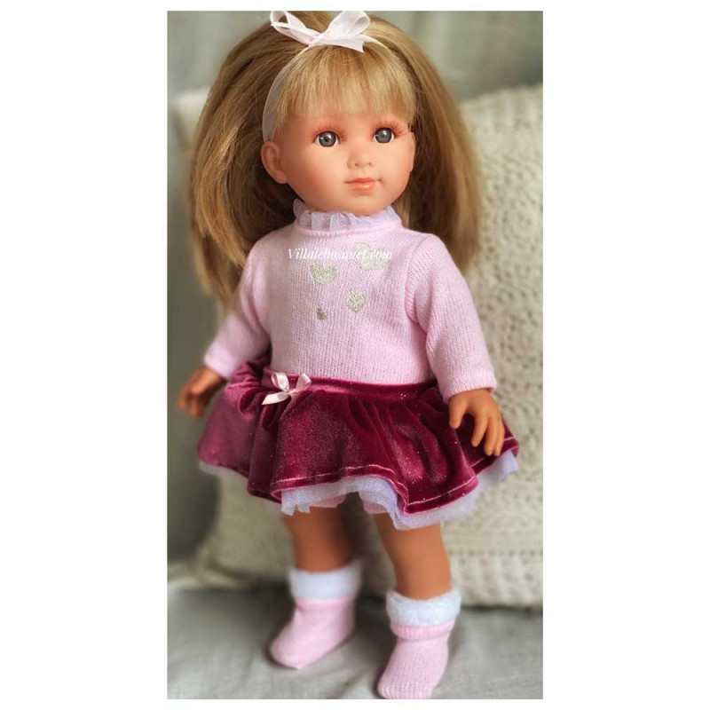 ELENA ROSE POUPEE A JOUER 35 cm LLORENS