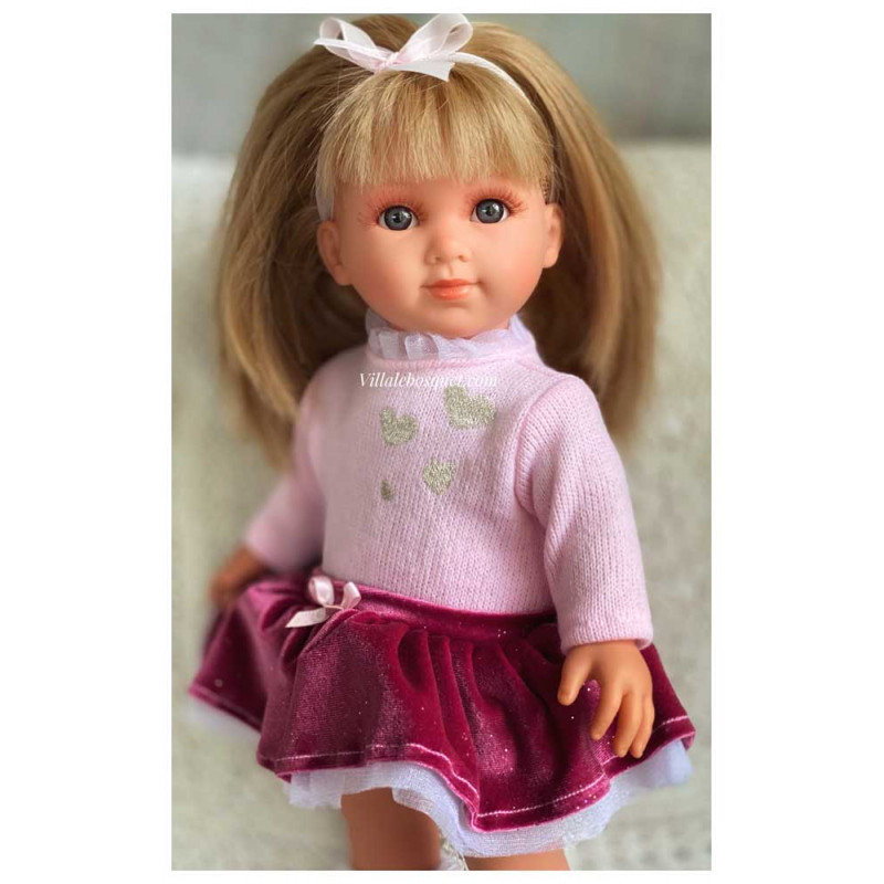ELENA ROSE POUPEE A JOUER 35 cm LLORENS