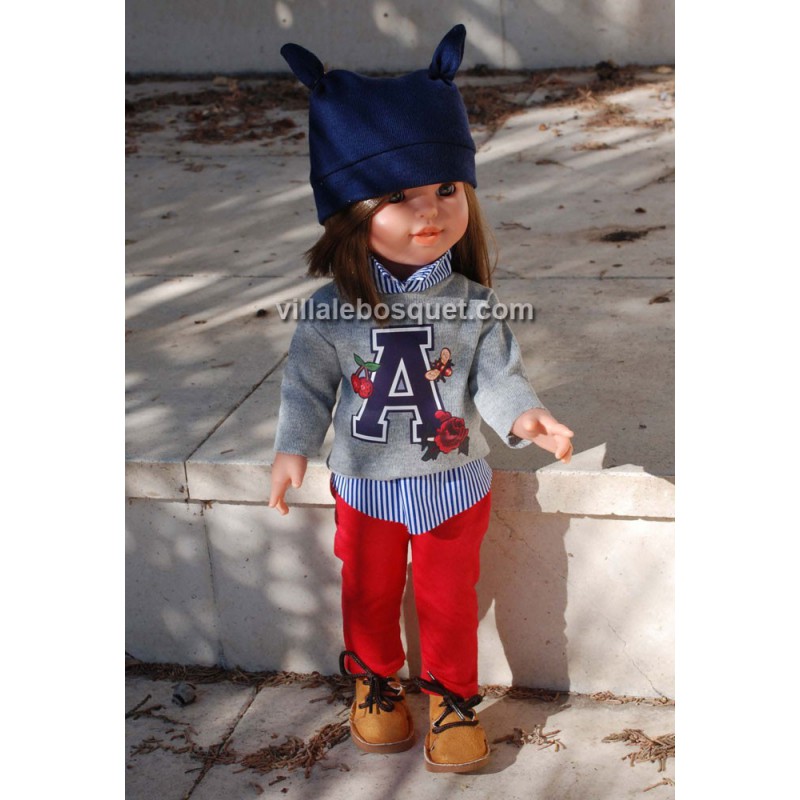 POUPEE PREPPY GIRL AMBER - poupée à jouer The Preppy & Endisa