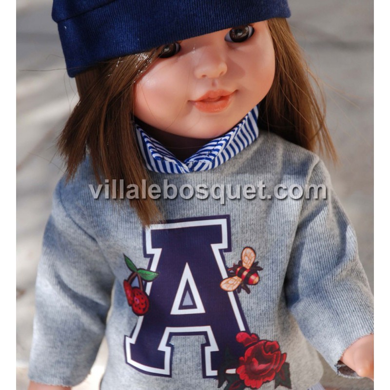 POUPEE PREPPY GIRL AMBER - poupée à jouer The Preppy & Endisa