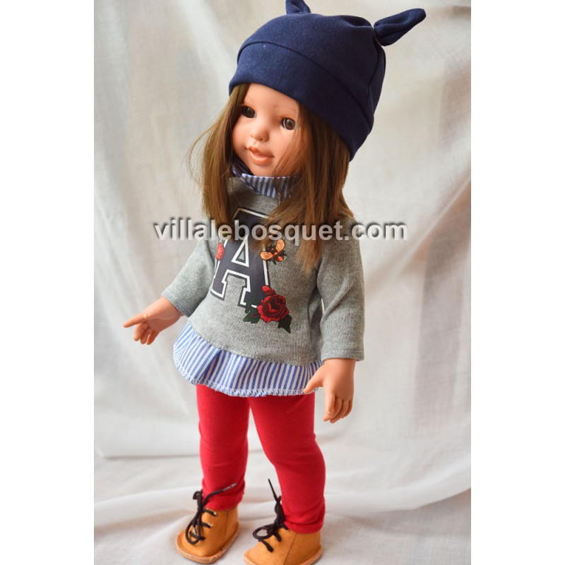 POUPEE PREPPY GIRL AMBER - poupée à jouer The Preppy & Endisa